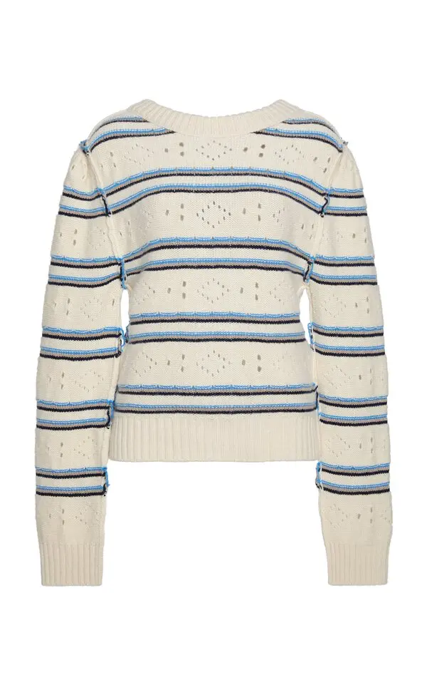 Marni Stripped Cashmere Knit Sweater