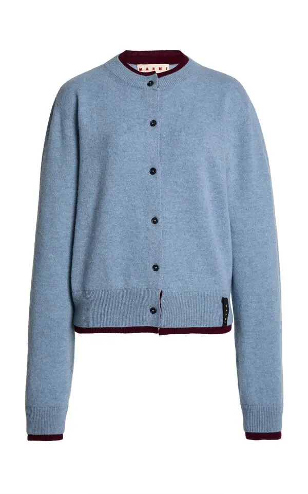 Marni Buttoned Cashmere Knit Sweater