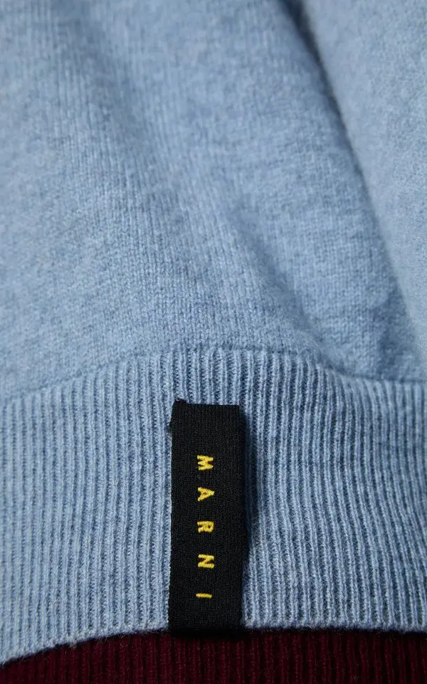Marni Buttoned Cashmere Knit Sweater