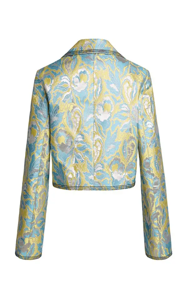 Marni Collared Woven Jacket