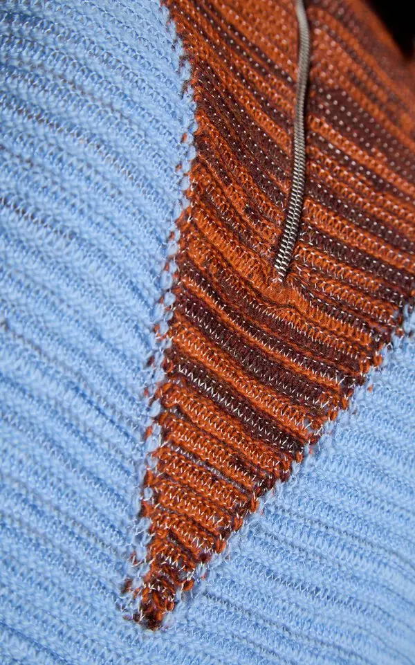 Marni Space-dyed Zipped Wool Knit Top