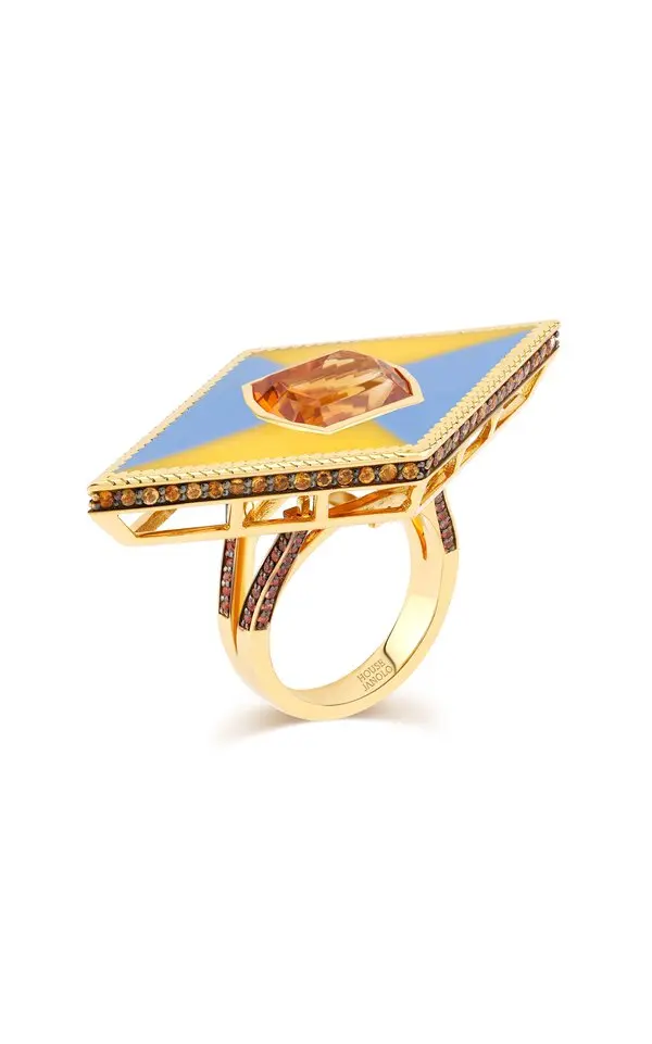 HOUSE JANOLO 18kt Yellow Gold The Maude Ring