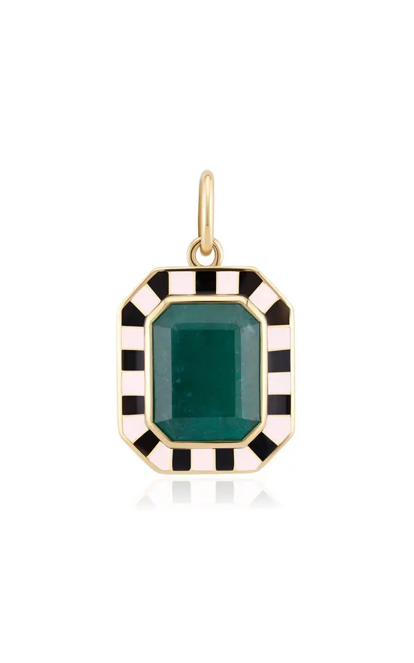 HOUSE JANOLO 18kt Yellow Gold The Monarch Pendant