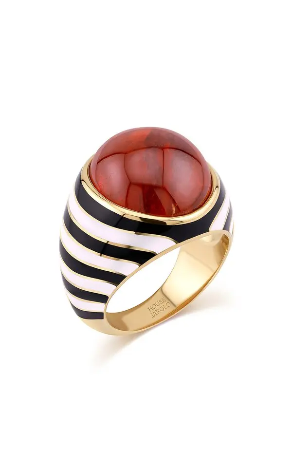 HOUSE JANOLO 18kt Yellow Gold The Savanna Ring