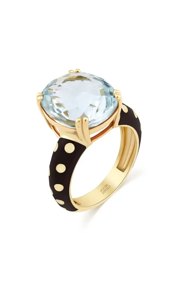 HOUSE JANOLO 18kt Yellow Gold The Cheetah Ring