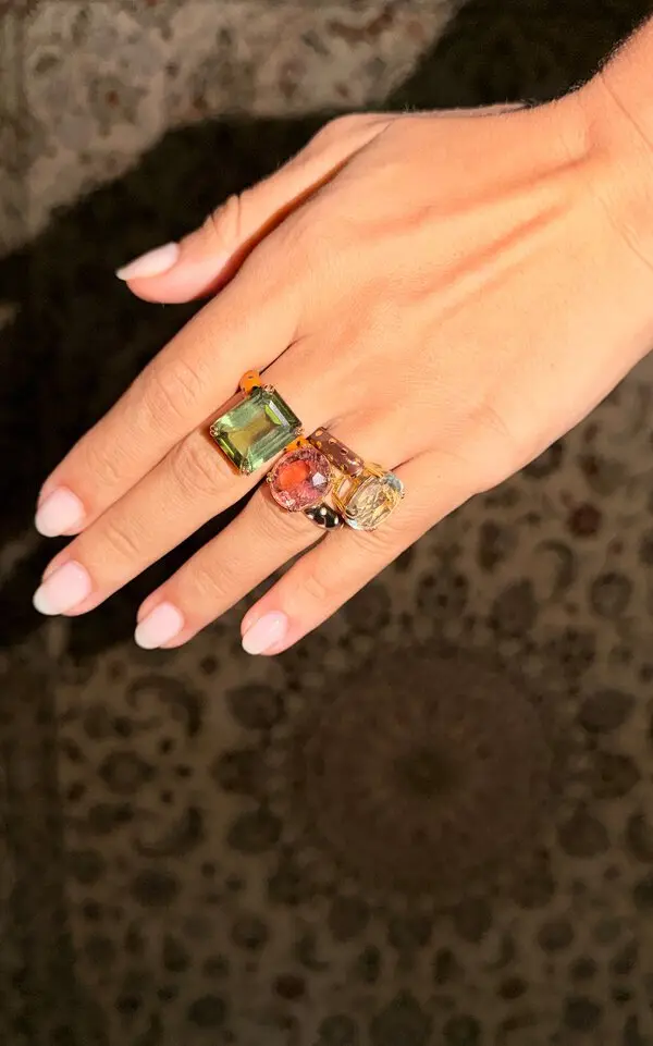 HOUSE JANOLO 18kt Yellow Gold The Cheetah Ring