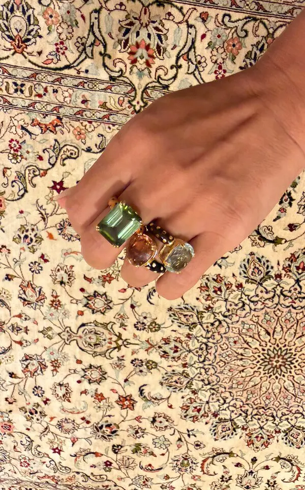 HOUSE JANOLO 18kt Yellow Gold The Cheetah Ring