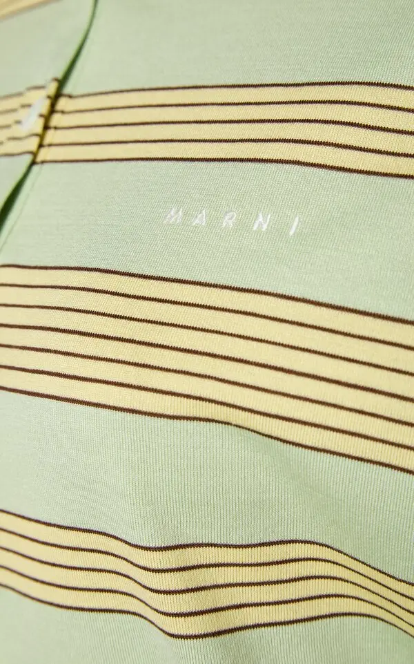 Marni Stripe Cotton-knit Top