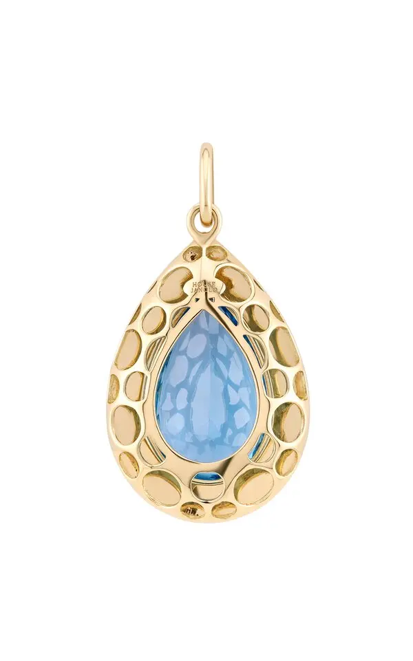 HOUSE JANOLO 18kt Yellow Gold The Lotus Pendant