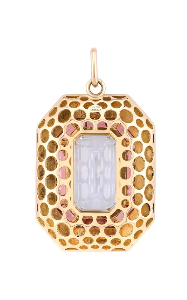 HOUSE JANOLO 18kt Yellow Gold Savanna Pendant