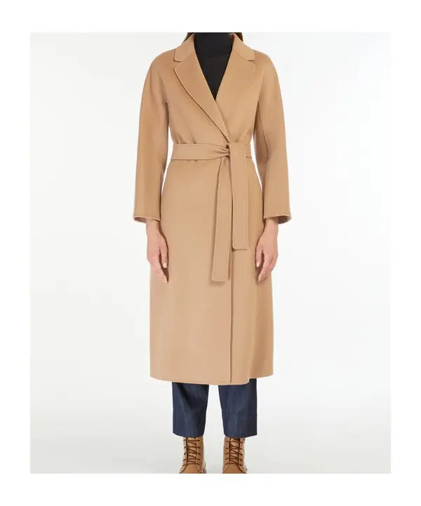Max Mara Wool Broadcloth Midi Coat