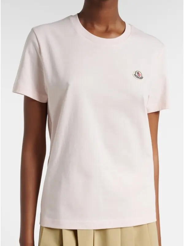 Moncler Logo Patch T-shirt Set - Black