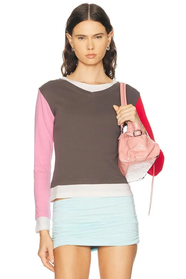 Gimaguas Sammy T-shirt In Brown - Multicolor