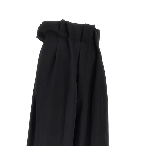Khaite Kira Oversized Virgin Wool Pants
