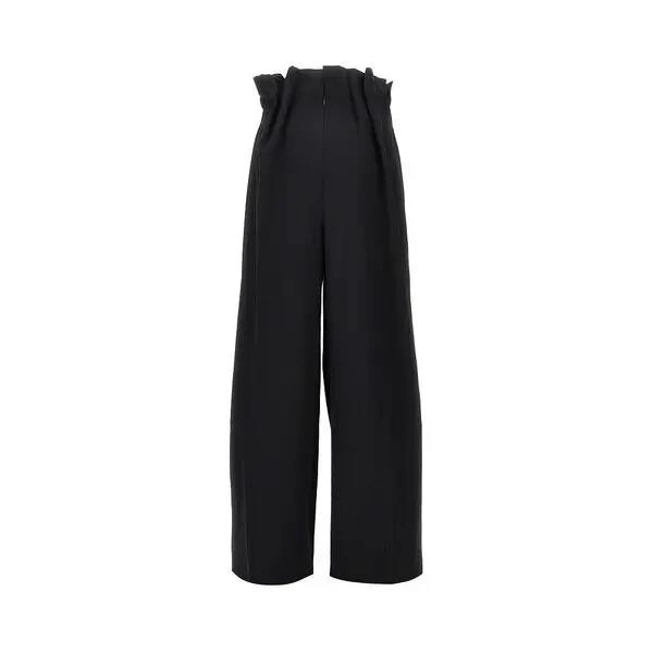 Khaite Kira Oversized Virgin Wool Pants