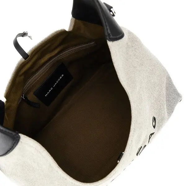 Marc Jacobs Sack Bag Canvas Shoulder Bag - Black