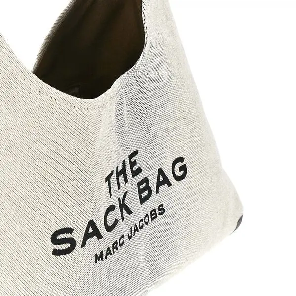 Marc Jacobs Sack Bag Canvas Shoulder Bag - Black