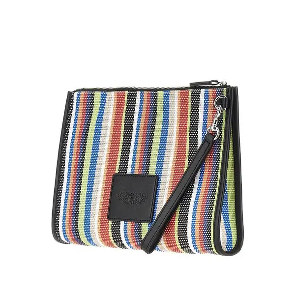 Marc Jacobs Striped Mesh Pouch