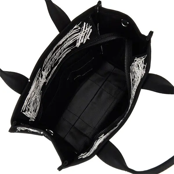 Marc Jacobs The Punk Scribble Medium Canvas Tote Bag