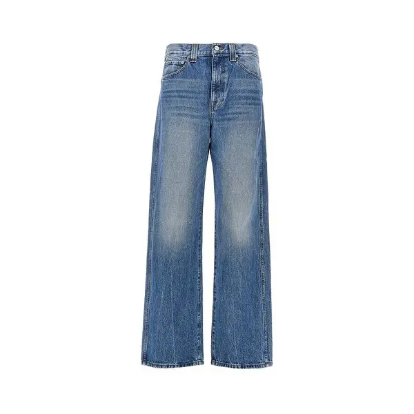 Khaite Bonnie Relaxed Fit Five-pocket Jeans - Blue