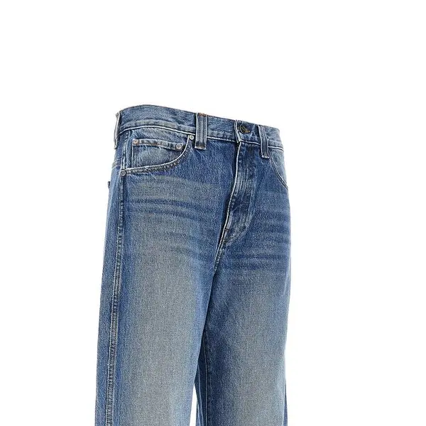Khaite Bonnie Relaxed Fit Five-pocket Jeans
