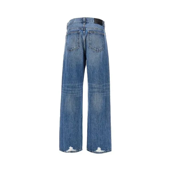 Khaite Bonnie Relaxed Fit Five-pocket Jeans