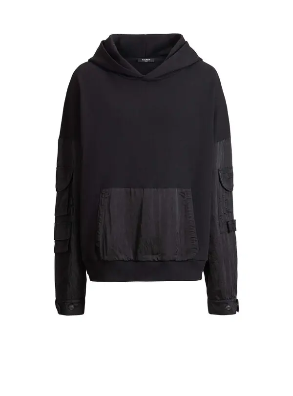 Balmain Vintage Utility Hoodie