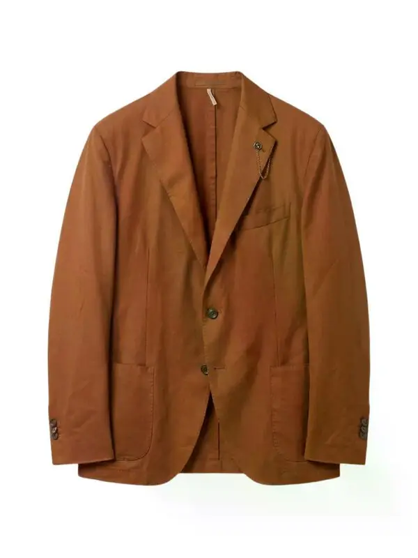 SANTANIELLO Single-breasted Chain-link Blazer