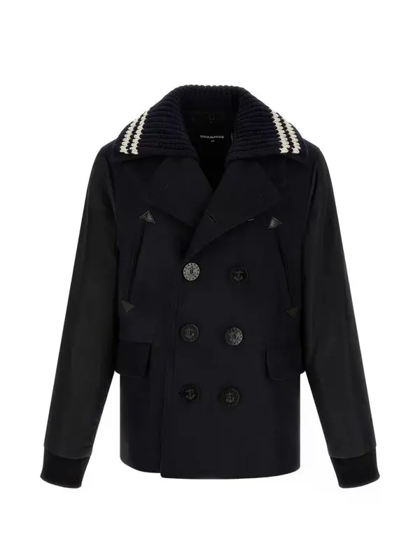 Dsquared2 Hybrid Double-breasted Coat