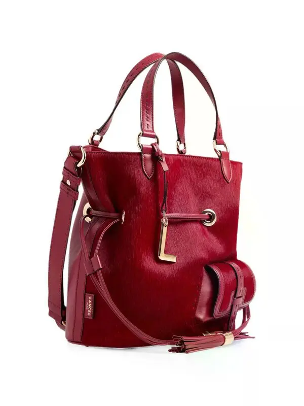 LANCEL Premier Flirt Bucket Bag - Red