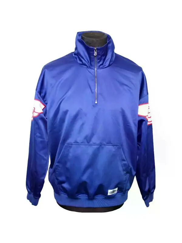 Nike Wings Print Logo Patch Half-zip Sweatshirt