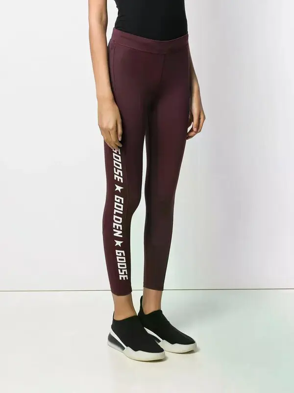 GOLDEN GOOSE Side Logo Leggings