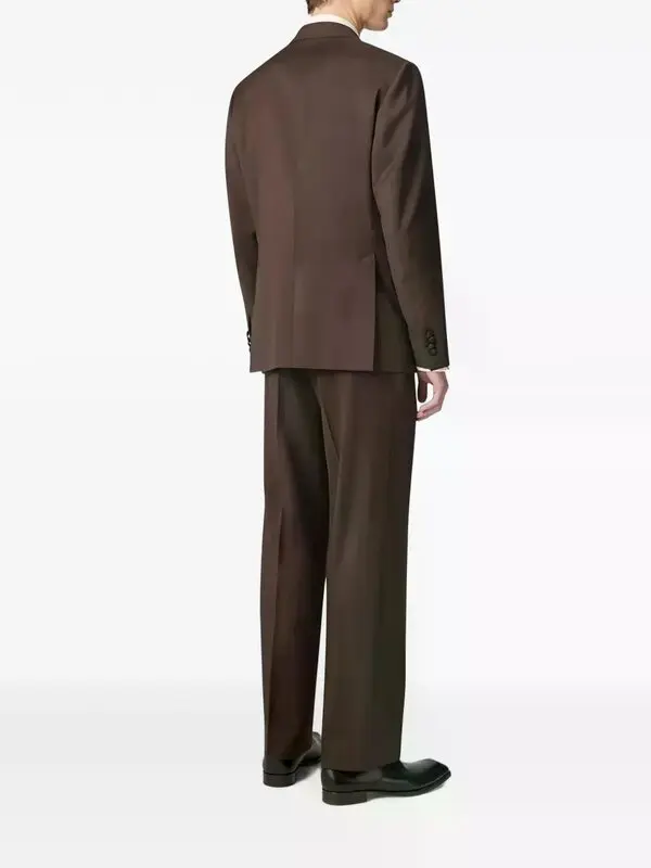 LARDINI Double-breasted Peak-lapel Suit