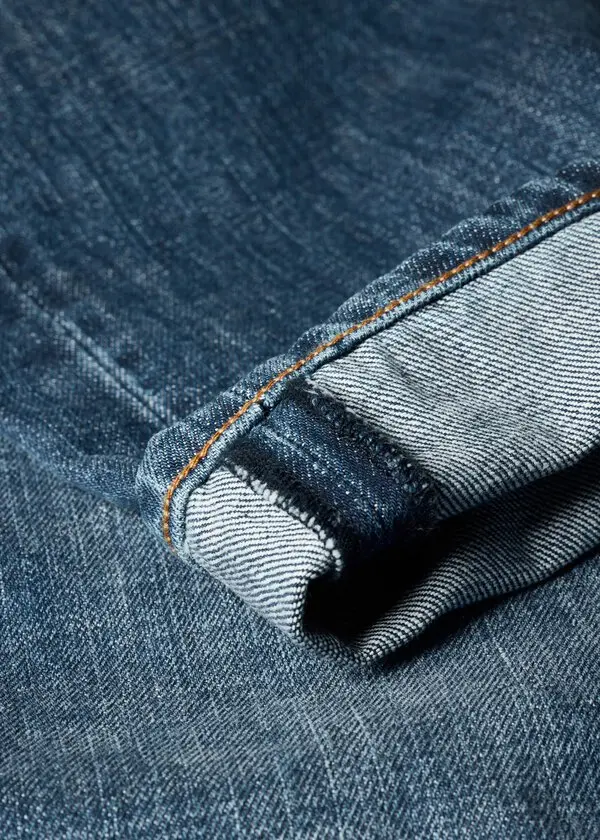 Paul Smith Standard-fit Mid-wash 'organic Authentic Twill' Jeans