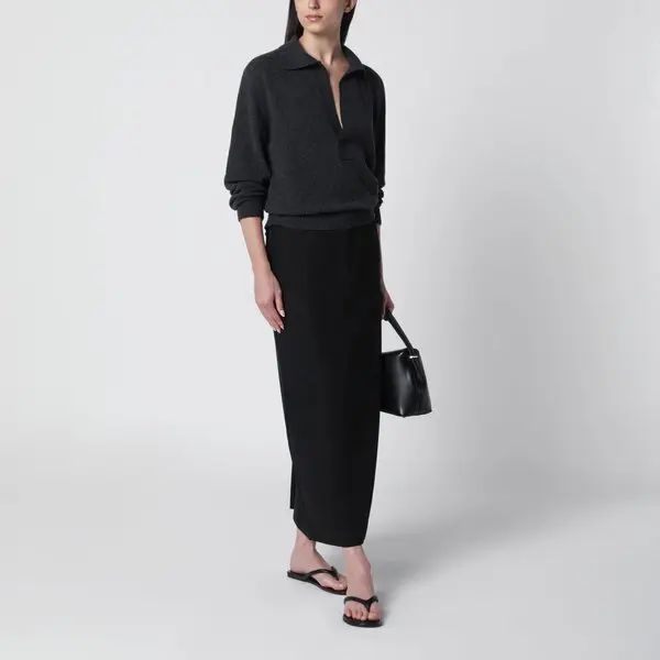 TOTEME Maxi Skirt In Wool Blend
