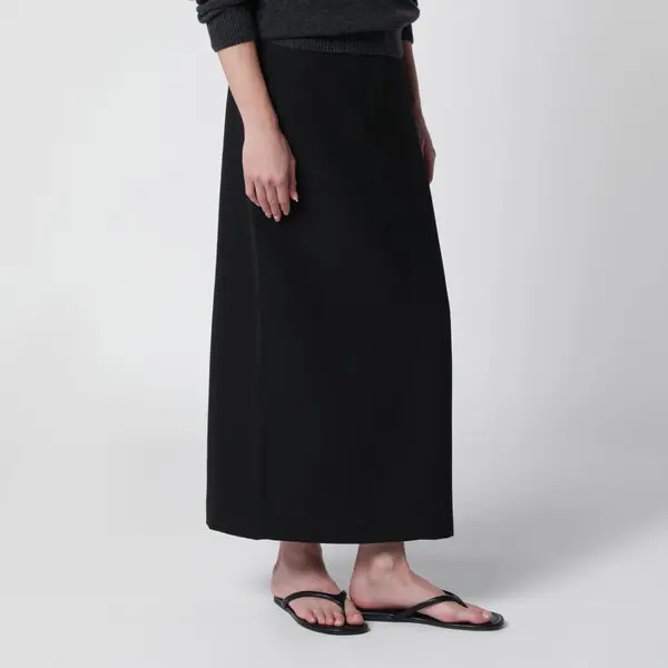 TOTEME Wool Blend Maxi Skirt
