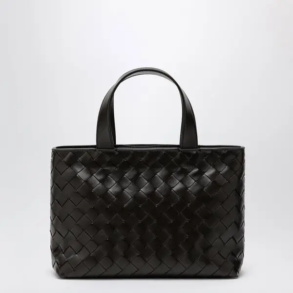 Bottega Veneta Fondant Intrecciato Mini Tote Bag - Brown