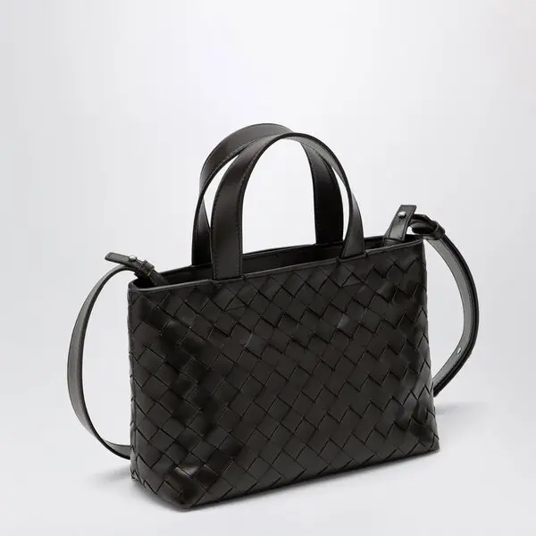 Bottega Veneta Fondant Intrecciato Mini Tote Bag - Brown