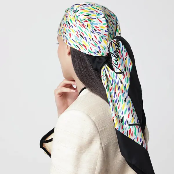 Valentino Garavani Silk Scarf With Print
