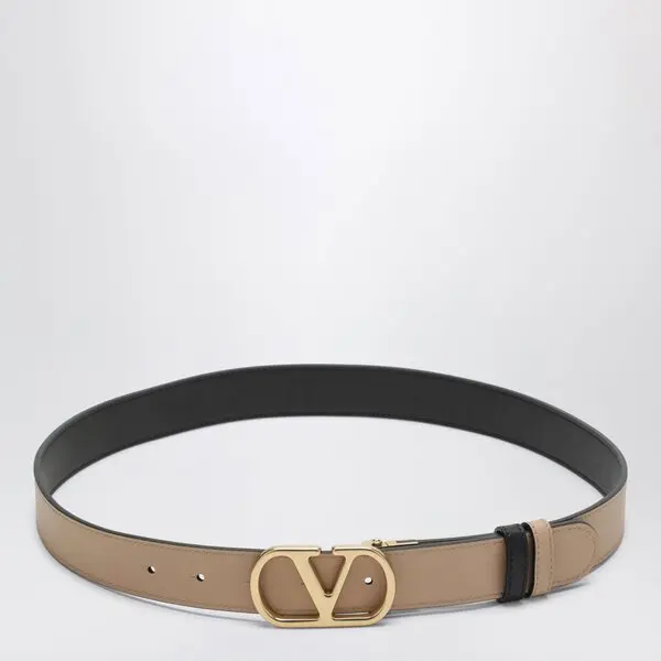 Valentino Garavani Reversible Vlogo Signature Belt - Black