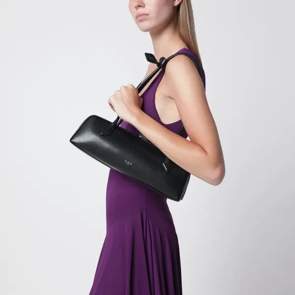Alaïa Teckel Leather Bag - Black