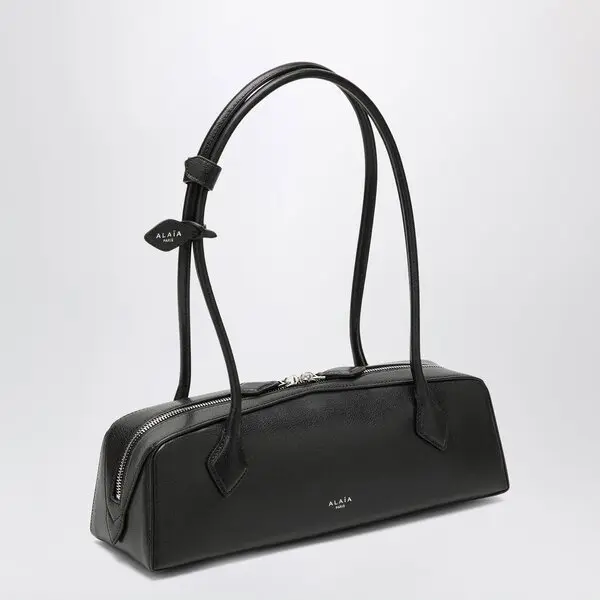 Alaïa Teckel Leather Bag - Black