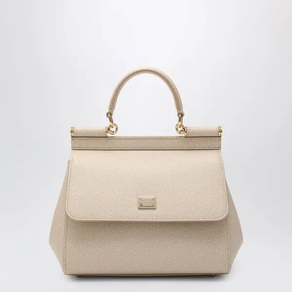 Dolce & Gabbana Grained Leather Handbag - Pink
