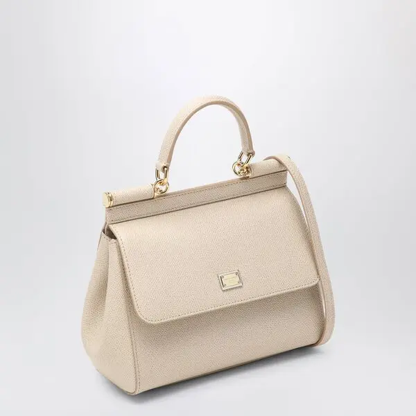 Dolce & Gabbana Grained Leather Handbag - Pink