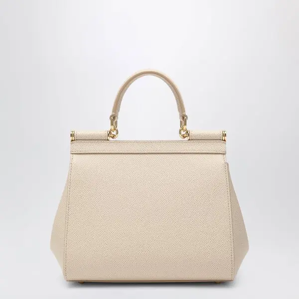 Dolce & Gabbana Grained Leather Handbag - Pink