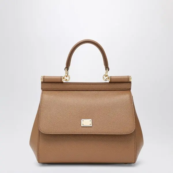 Dolce & Gabbana Medium Sicily Hand Bag - Brown