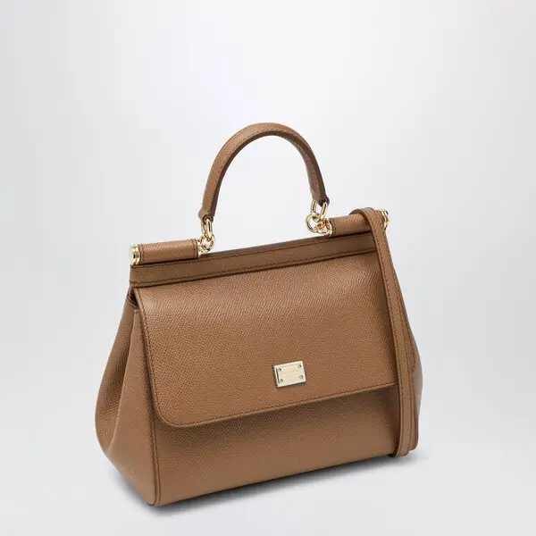 Dolce & Gabbana Medium Sicily Hand Bag - Brown