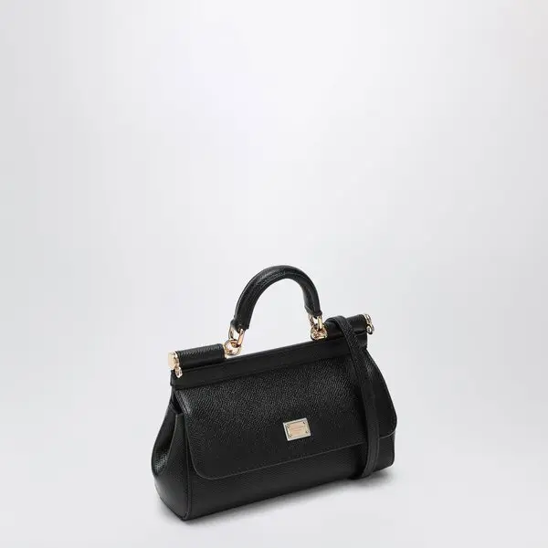 Dolce & Gabbana Small Sicily Handbag - Black