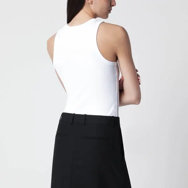 Givenchy Slim-fit Ribbed Tank Top With Logo