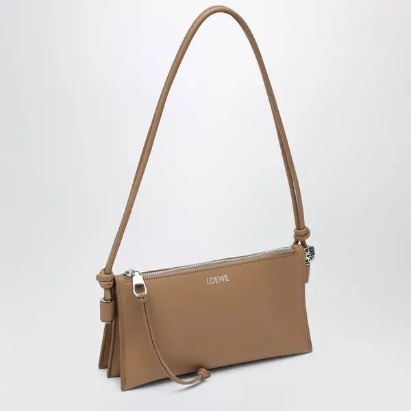 Loewe Calf Nappa Leather Pouch - Brown